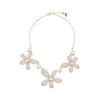 Rosantica Delia Kristall-Halskette - - Accessories - Damen - Wei&szlig; - ONE SIZE