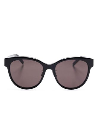 Saint Laurent Eyewear lunettes de soleil &agrave; monture ronde - Noir