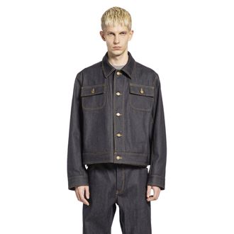 Thom Browne Utility Jacket in Japanese Selvedge Denim