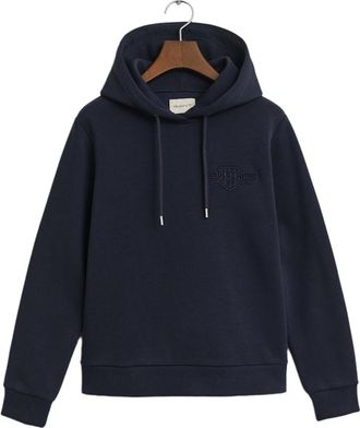 GANT REG Tonal Shield Hoodie
