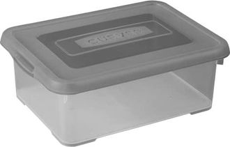 Curver Candy Box 12 l mit Deckel, Smoky Grau