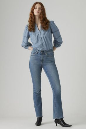 Levi's Jean 725 Taille Haute Bootcut - Femme - Bleu / Hint Of Tint - 23X30