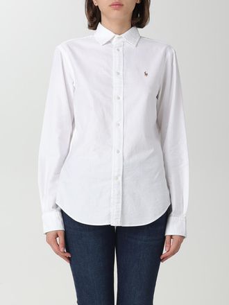 Polo Ralph Lauren Chemise Femme couleur Blanc