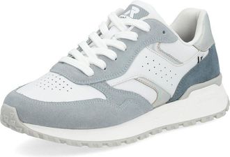 Rieker Evolution Damen Low-Top Sneaker W0607, Frauen Halbschuhe,lose Einlage,straßenschuhe,Strassenschuhe,Sportschuhe,Weiss Kombi (81),37 EU / 4 UK