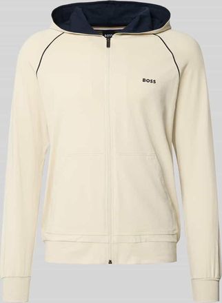 HUGO BOSS Regular Fit Sweatshirt aus Baumwoll-Mix