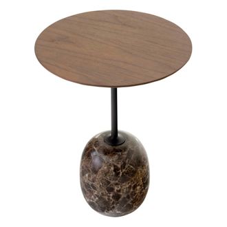 & Tradition Table dappoint Lato LN8, plateau en noyer & Tradition