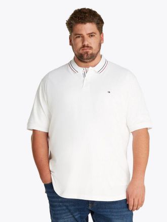 Tommy Hilfiger Big & Tall Poloshirt BT-PLACKET INTEREST REG POLO-B Gro&szlig;e Gr&ouml;&szlig;en