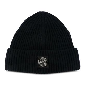 Stone Island Beanies - unisex - Accessoires - Bleu - Taille: ONE Size