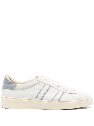 Eleventy baskets en daim - Bleu