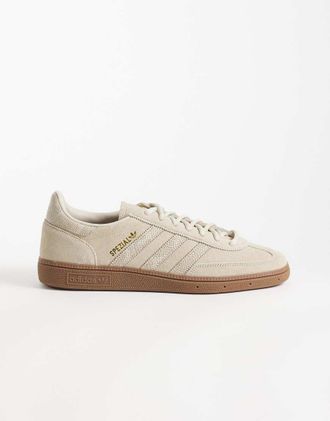 adidas Originals Handball Spezial - Sneaker in Beige mit Schlangenmuster-Neutral
