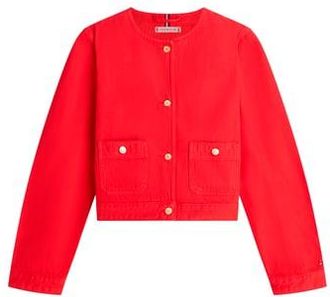 Tommy Hilfiger Veste droite denim de coton
