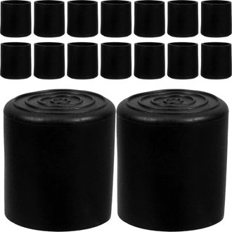 SOLUSTRE 20 St&uuml;ck rutschfeste Stuhlbeinschoner Rund aus PVC 22mm Bodenschutz f&uuml;r Hartholzb&ouml;den Ger&auml;uschd&auml;mpfende M&ouml;belgummi&uuml;berz&uuml;ge ohne Werkzeug