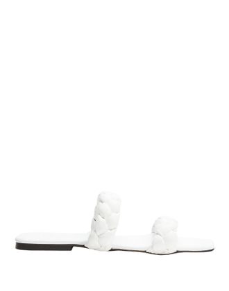 8 by YOOX TWO STRAP WOVEN SANDALS