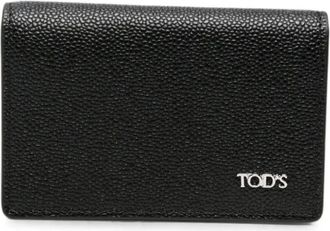 Tod's Homme, Accessoires, Noir, Taille: ONE Size Wallets & Cardholders