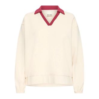 Ichi Sweatshirt - - Sweatshirts & Hoodies - Damen - Beige - L