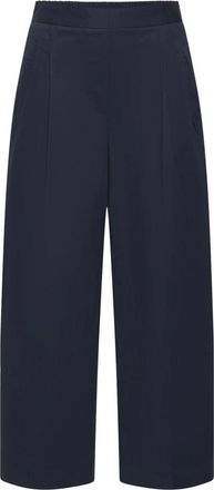 Ichi Ichi, Femme, Pantalons, Bleu, Taille: 38 FR Kate Wide Pantalons