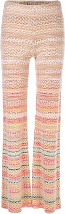 Marc Cain Fastiv Strickhose mit Zickzackmuster - - Trousers - Damen - Mehrfarbig - S