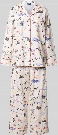 Polo Ralph Lauren Pyjama-Set mit Schleifen-Detail im 2-teiligen Set