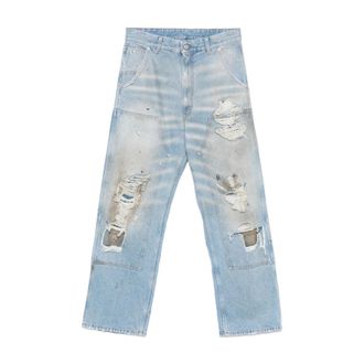 Maison Margiela Blaue Jeans f&uuml;r M&auml;nner - - Jeans - Herren - Blau - W31