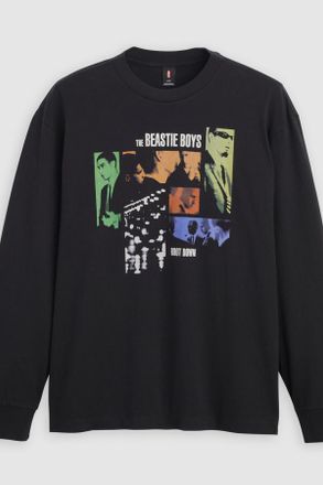 Levi's T Shirt De Groupe Manche Longue Beastie Boys - Homme - Noir / Caviar - L