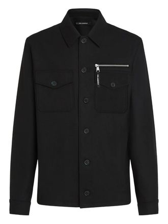 Karl Lagerfeld veste zippée - Noir