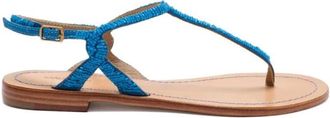 Maliparmi Maliparmi, Femme, Chaussures, Bleu, Taille: 36 EU Sandales Plates