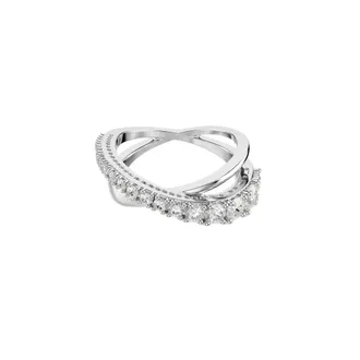 Swarovski Femme, Accessoires, Gris, Taille: 60 MM Bague Hyperbola