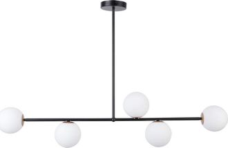 Sigma Gama lampe suspendue noir et blanc design minimaliste