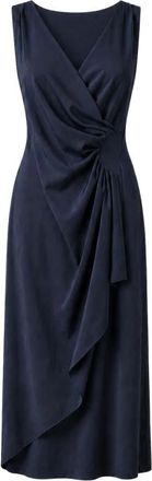 La Petite Robe Di Chiara Boni Femme, Robes, Bleu, Taille: 44 FR Charisse Midi Dress