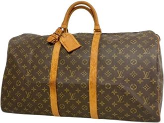 Louis Vuitton unisex, Pre-owned, Brun, Taille: ONE Size Sac Week-end Vintage Pre-owned