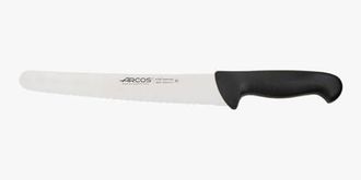 Arcos Couteau P&acirc;tisserie 250 mm - Acier Inoxydable Nitrum. Manche Ergonomique Polypropyl&egrave;ne. S&eacute;rie 2900. Noir