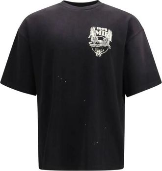 Amiri Homme, Tops, Noir, Taille: L The Eagle Oversized T-shirt