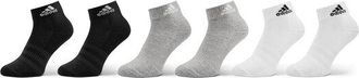 adidas Kurze Socken Cushioned Sportswear Ankle Socks 6 Pairs IC1292 Grau