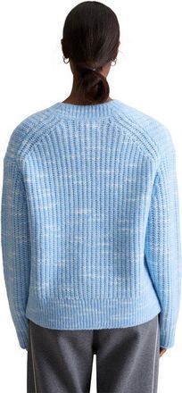 Marc O'Polo Denim Cardigan cropped aus weichem Wolle-Mix