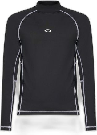 Oakley Herren Rainbow Long Sleeve Rashguard Rash-Guard-Shirt, Blackout, XS