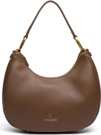 Braccialini Femme, Sacs, Brun, Taille: ONE Size Amy Hobo Bag