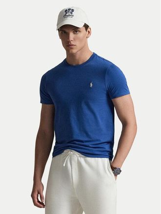 Polo Ralph Lauren T-Shirt 710671438537 Blau Custom Slim Fit