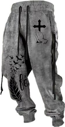 Generic Jean &Agrave; Motif Homme Basse Kaki D&eacute;contract&eacute; Molleton Multipoche Extensible Respirant Sportswear Senior Charpentier Viscose Air Steampunk Bodybuilding Cr