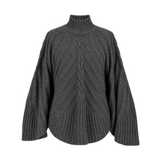 Twinset Strickumhang - - Knitwear - Damen - Grau - M/L