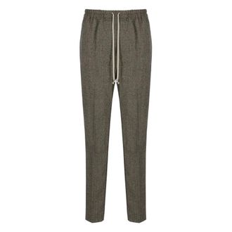 Rick Owens Hosen mit schmalem Bein und Kordelzug - - Trousers - Herren - Braun - M