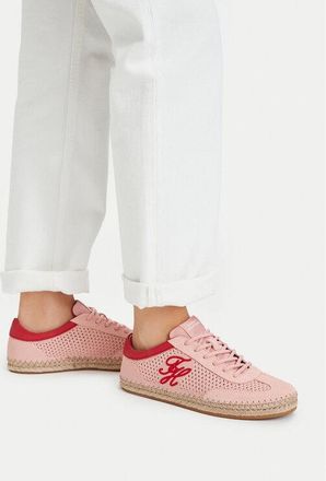Tommy Hilfiger Espadrilles Th Heritage Rope Sneaker FW0FW09406 Rosa