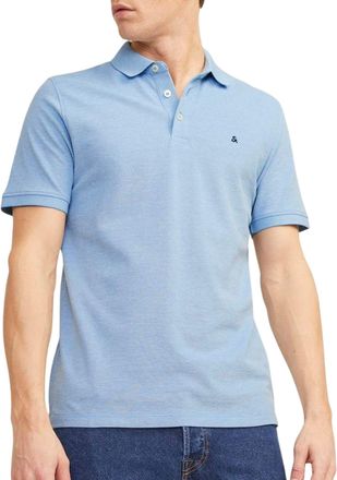Jack & Jones Male T-Shirt Einfarbig Polo T-Shirt