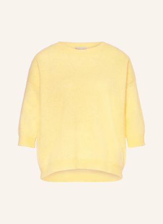 Lilienfels Lilienfels Cashmere-Pullover Mit 3/4-Arm gelb