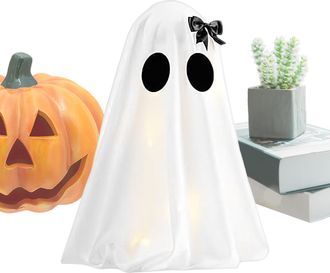 Generic Nachtlicht Geist Halloween - Laterne Geisterlicht, LED, gruselig, batteriebetrieben, f&uuml;r Tischdekoration, Party, Haus, Halloween, Meisterst&uuml;ck