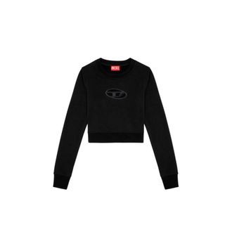 Diesel Damen, Sweatshirts & Hoodies, Schwarzk, SGr&ouml;&szlig;e