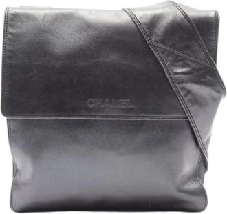 Chanel Sac bandouli&egrave;re Vintage Pre-owned - Femme - Pre-owned - Noir - Taille: ONE Size