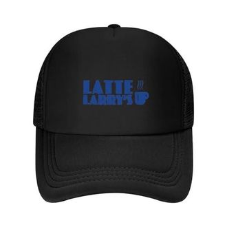Generic Casquettes Baseball pour Hommes Hommes, Latte Larrys Coffee Shop Casquette Baseball en Mousse pour f&ecirc;te Chapeau Derby Chapeau Style Mode Chapeaux sola