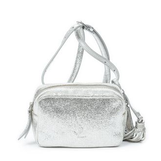 Saint Laurent Crossbody Bags - Lou Belt Bag - Gr. unisize - in Silber - f&uuml;r Damen