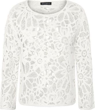 Betty Barclay Strickpullover Damen mit U-Boot-Ausschnitt (1-tlg)