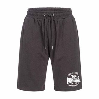 Lonsdale Traprain Shorts, Noir/Blanc, XXXL Homme 117437